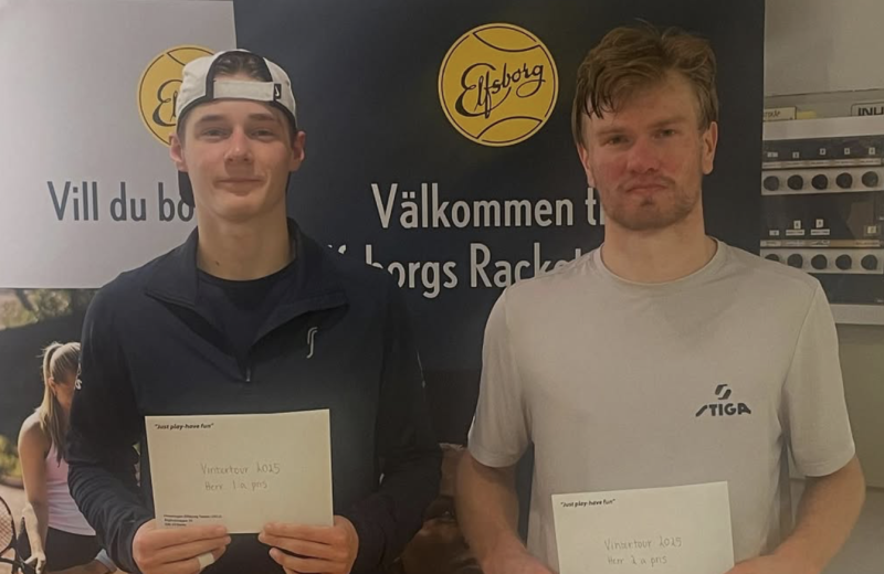 Munkhammar uppe i sex titlar i Vintertouren – Svenska Tennisförbundet