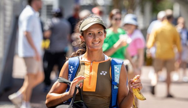 Lea Nilsson skriver historia i US Open – Svenska Tennisförbundet